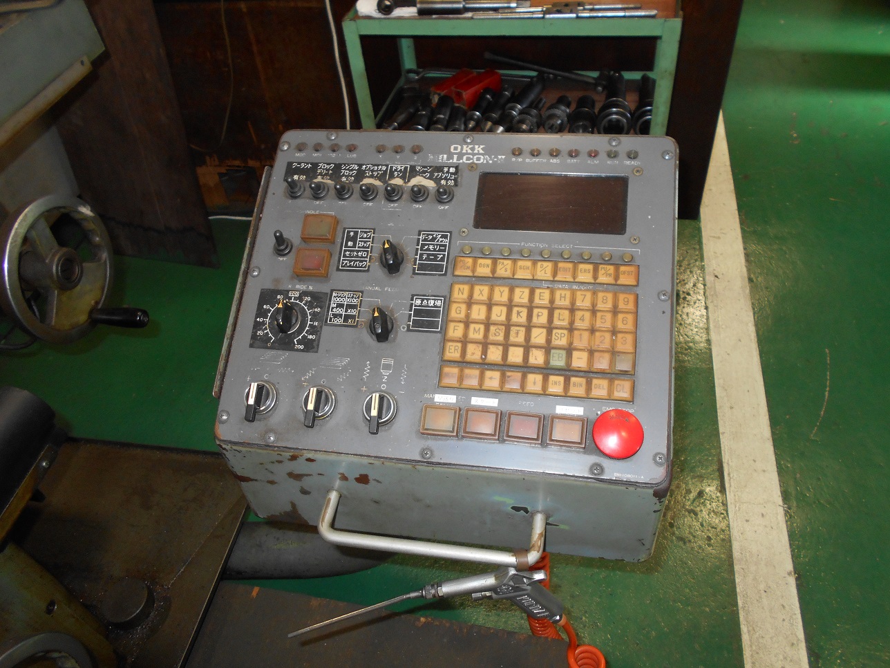 Milling-machine-OKK-MHA-400-type-Power-supply-millcon--1975